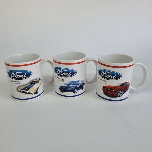 Ford | Dining | Ford Mustangmugs 972 Mustang Sprint 1999 Mustang ...